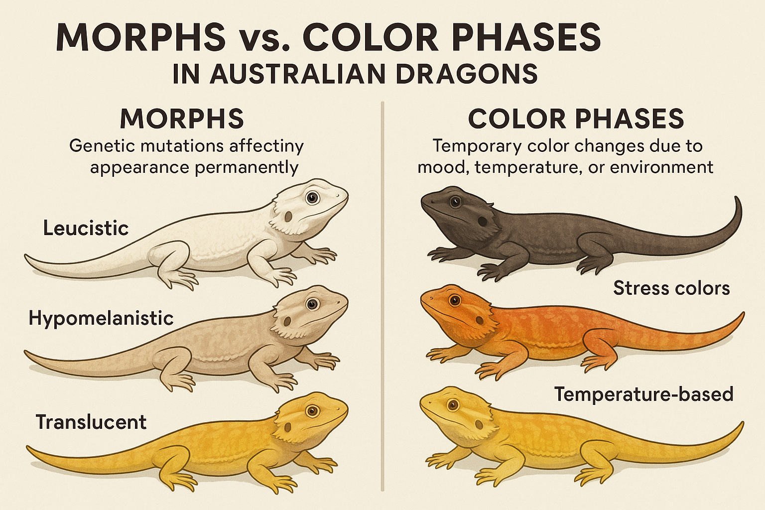 Morphs vs Colour Phases – What’s the Difference? – Bayntons Reptiles